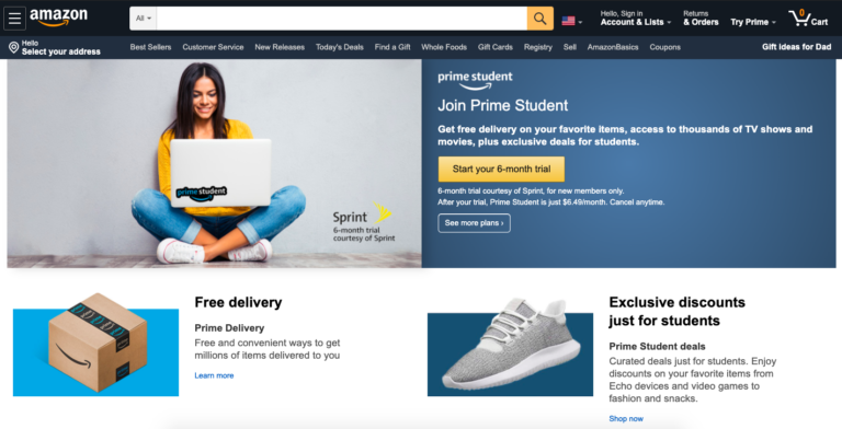 How to Get Amazon Prime FREE for Students - Simplifying College